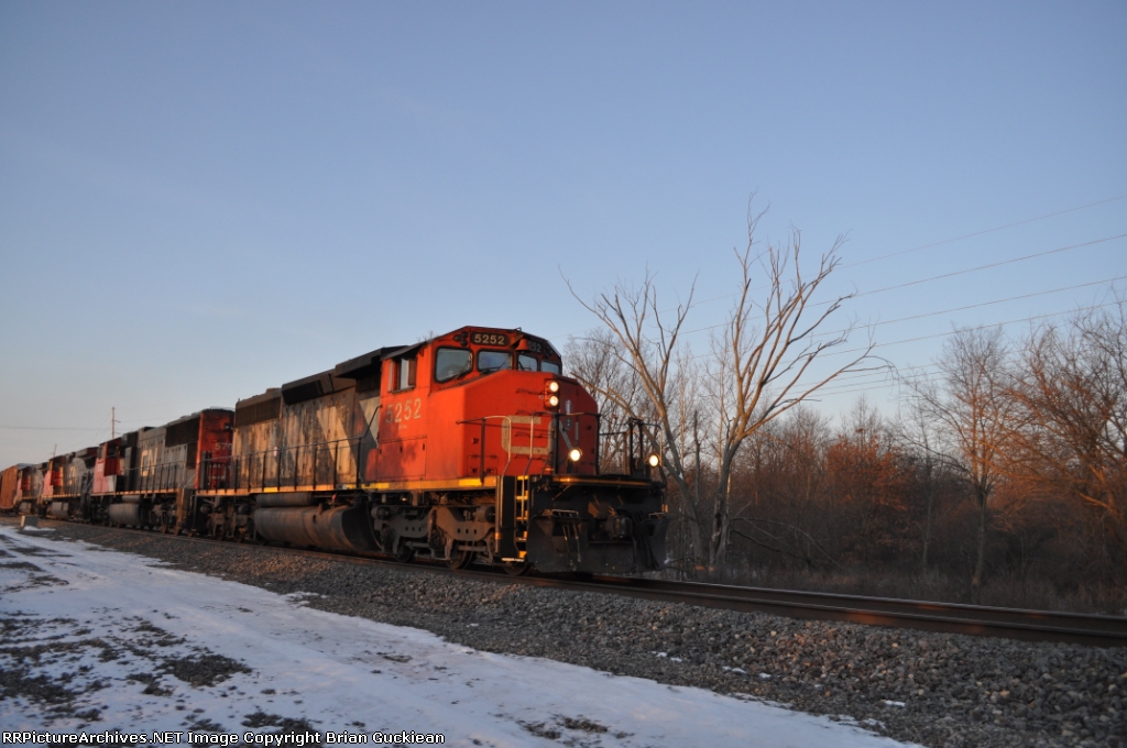 CN 5252 SD40-2W